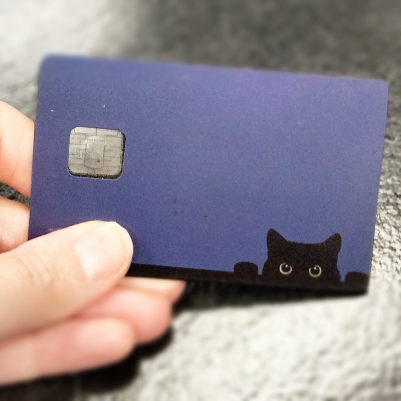 Credit Card Skin - Etsy