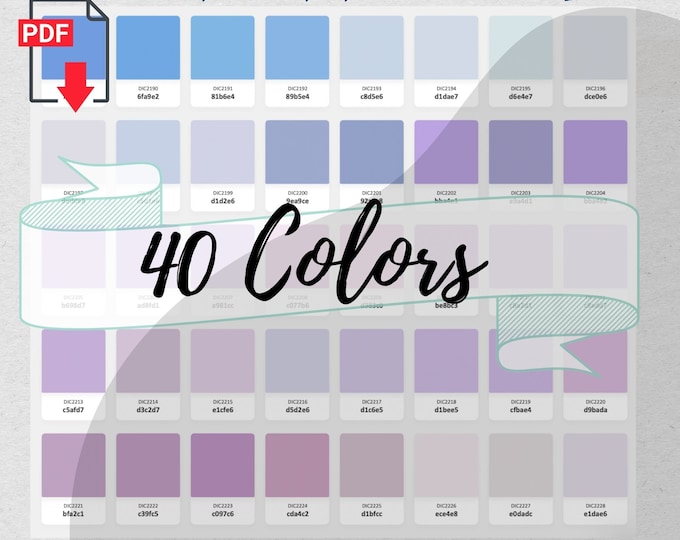 Rainbow Color Palette With Hex Codes & Rgb Codes, Procreate Swatches ...
