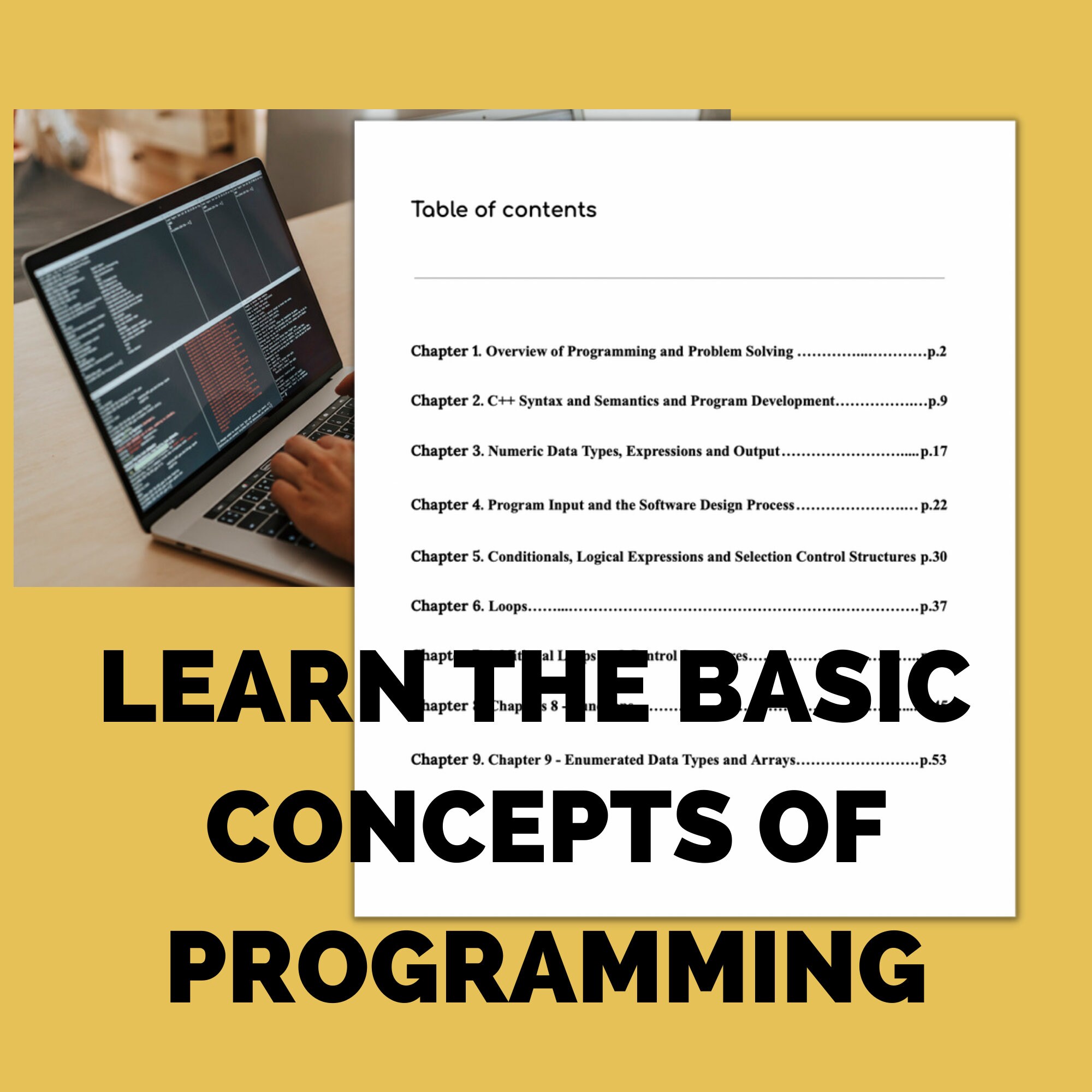COMPLETE C++ GUIDE to Learn the Concepts of Coding Programming Computer ...