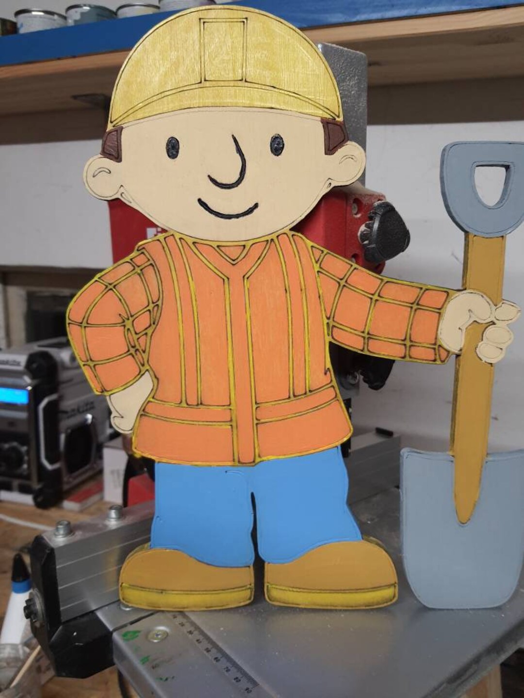 Night Light Bob the Builder - Etsy