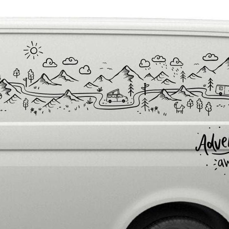 Extra Large Van Decal - Etsy UK
