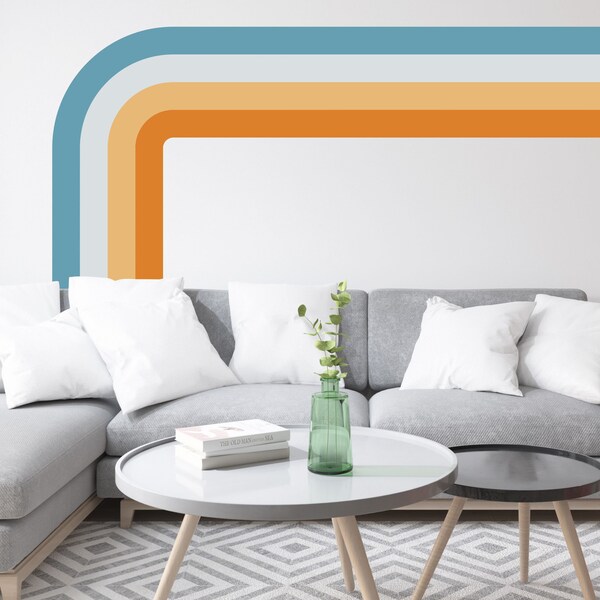 Retro Wall Decal - Etsy