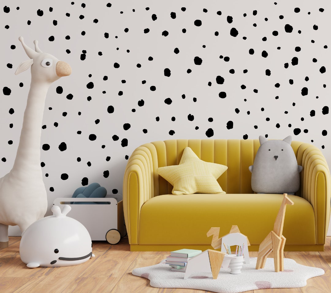 Dalmatian Spot Wall Decals: Nursery Decor, Vinyl Stickers - Etsy