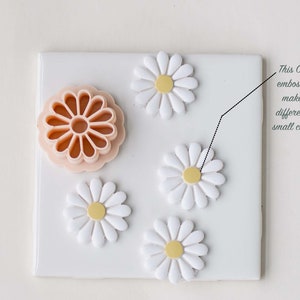 Daisy Clay Cutter | Daisy Cutter | Flower Cutter Clay | Floral Clay ...