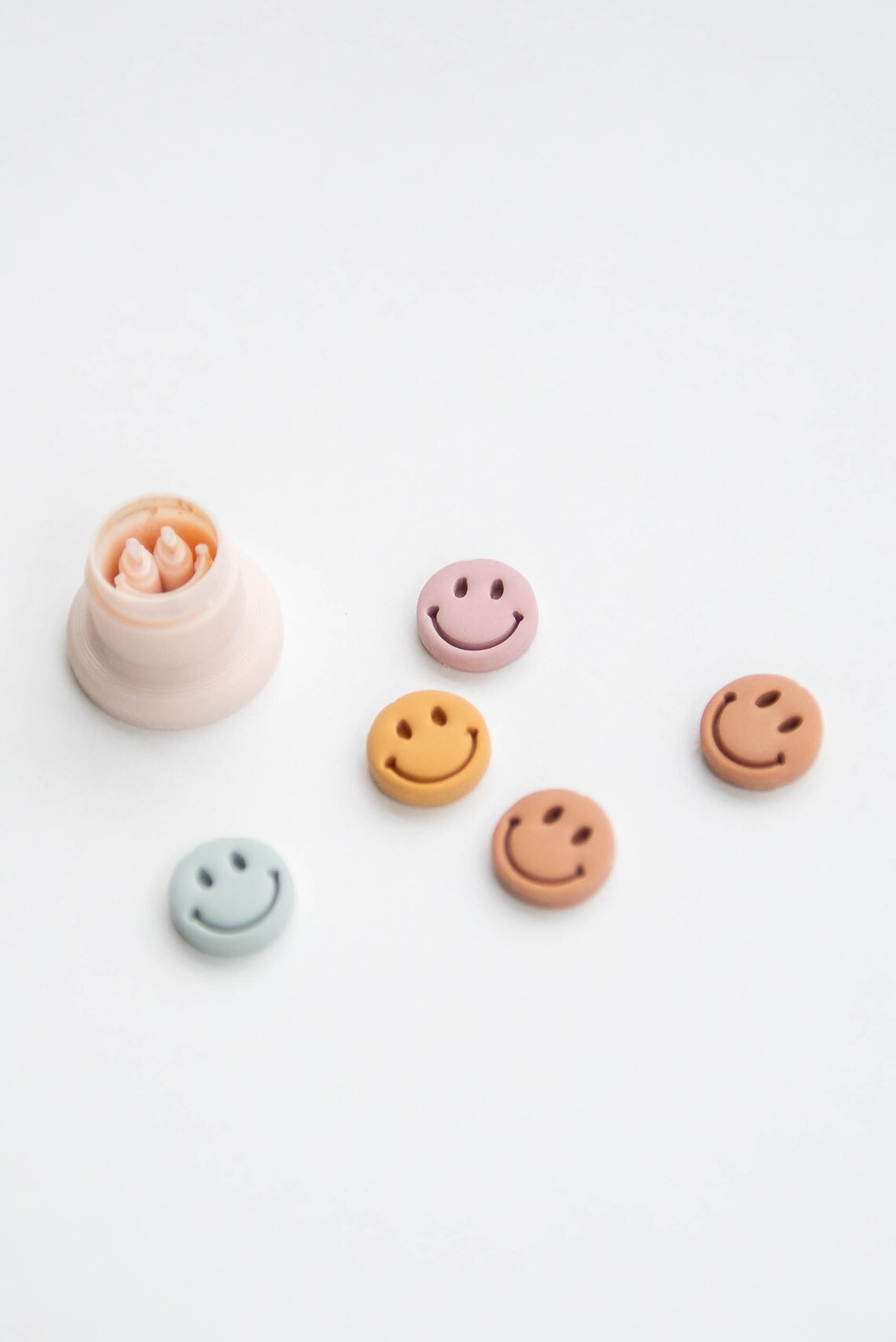 Smiley Face Clay CUTTER | Smiley Face Cutter Polymer Clay | Smiley Face ...