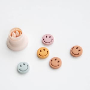 Smiley Face Clay CUTTER | Smiley Face Cutter Polymer Clay | Smiley Face ...
