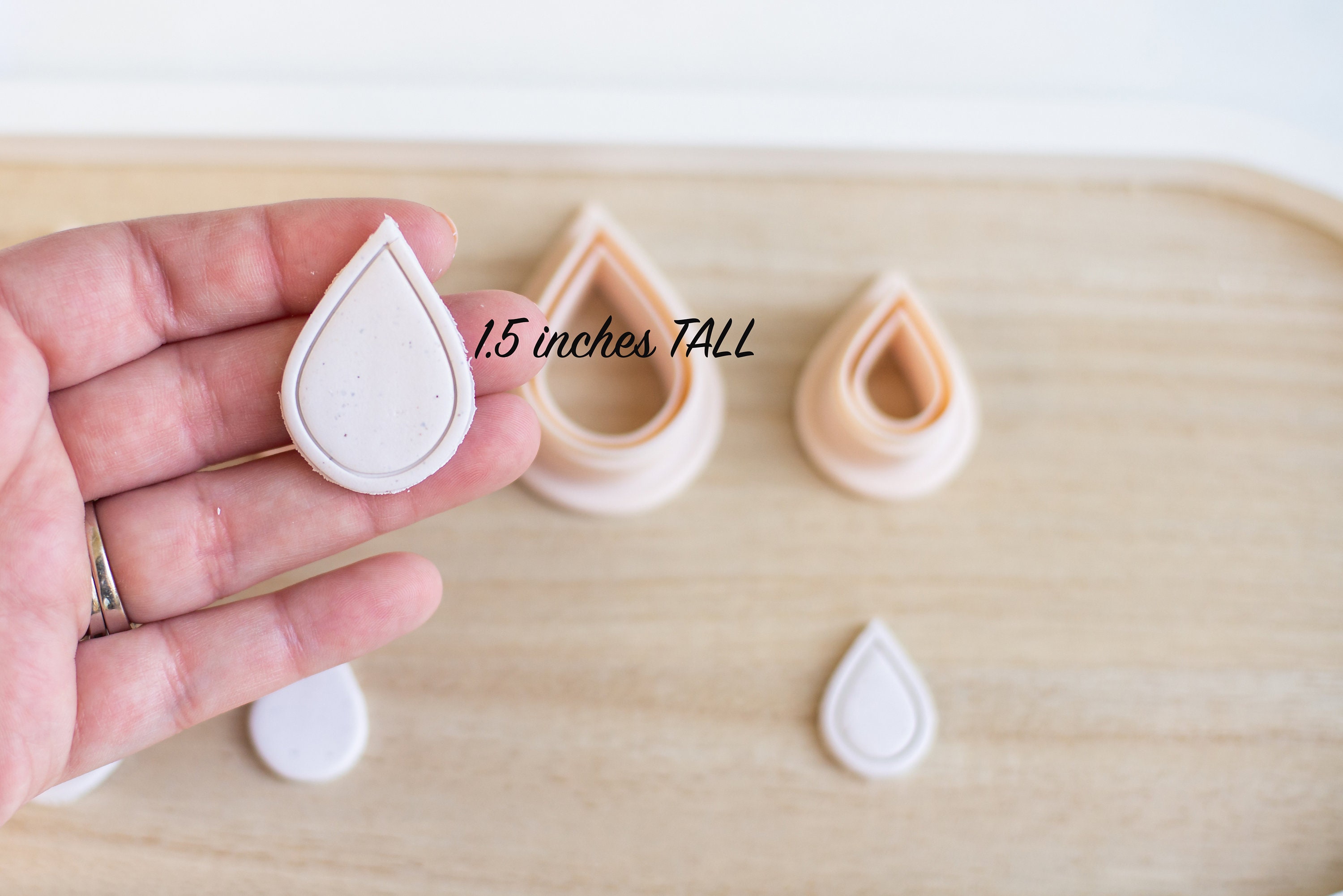 Teardrop Clay Cutter Basic Cutters for Jewelry Making - Etsy