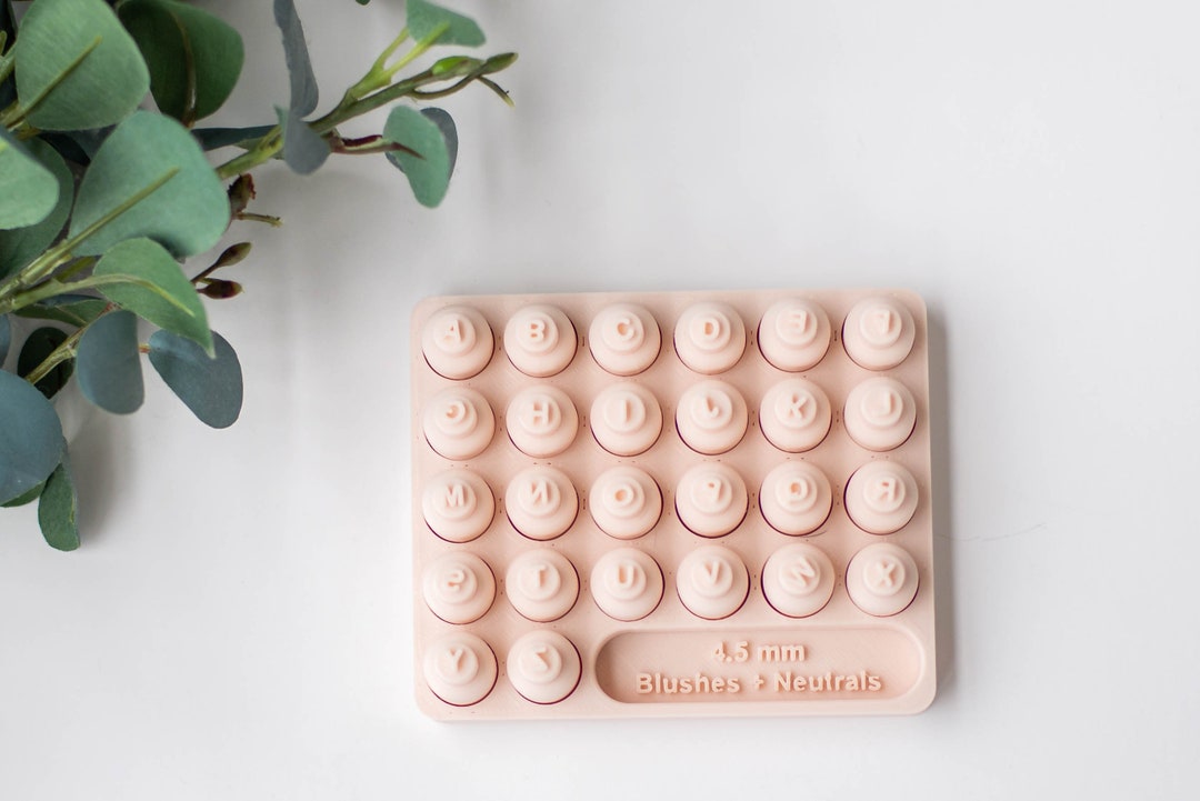 Alphabet Stamps for Clay | Polymer Clay Stamps | Letter Stamps | Letter ...