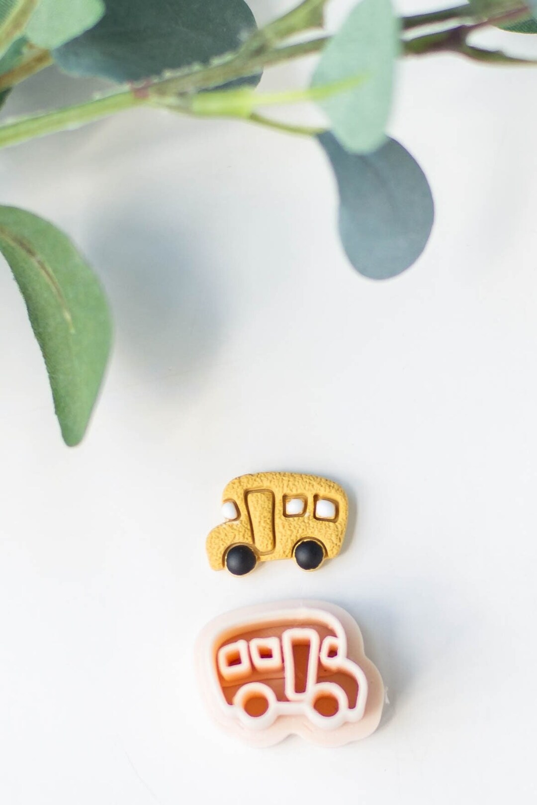 School Bus Cutter for Polymer Clay | Back to School Cutters | Teacher ...
