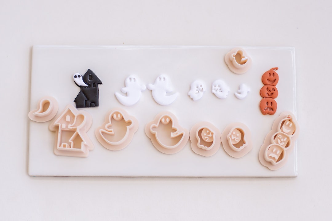 Halloween Cutter Bundle | Cutters for Earrings | Set of 5 | Ghost ...