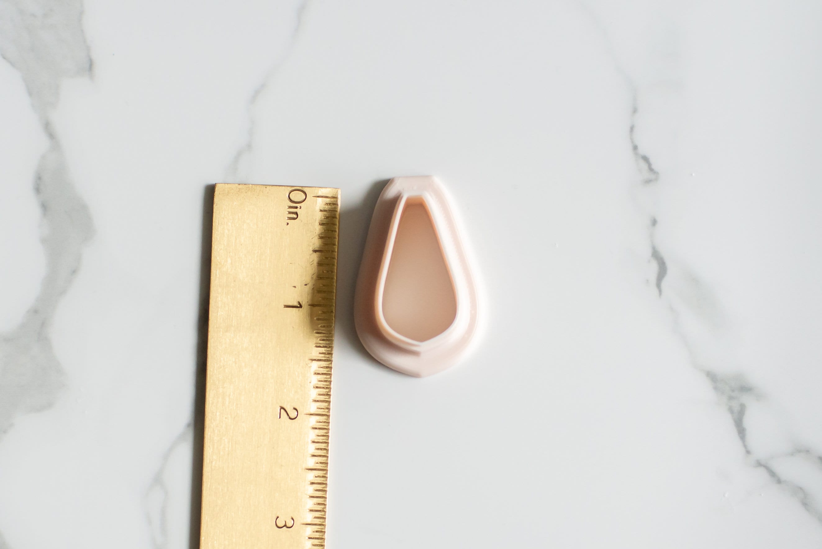 Empire Teardrop Shape | Cutter Polymer Clay | Pendant Cutter | Sharp ...