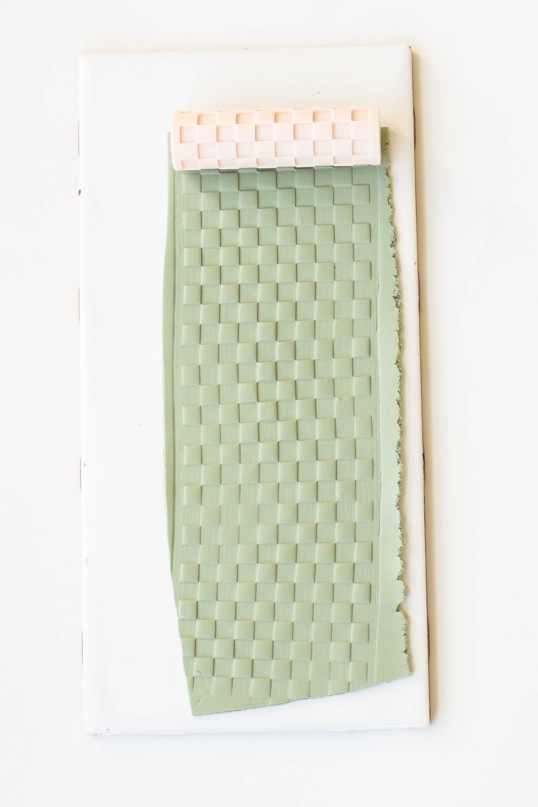 Checkerboard Texture Roller for Polymer Clay | Texture Roller Clay ...