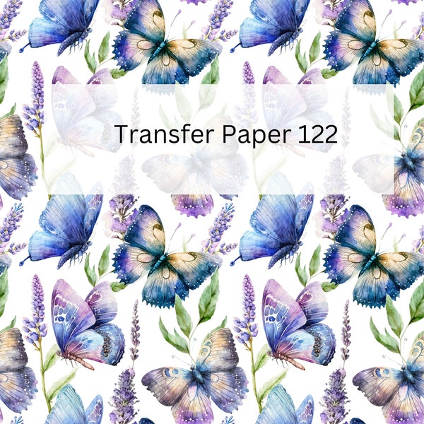 Butterfly Transfer - Etsy
