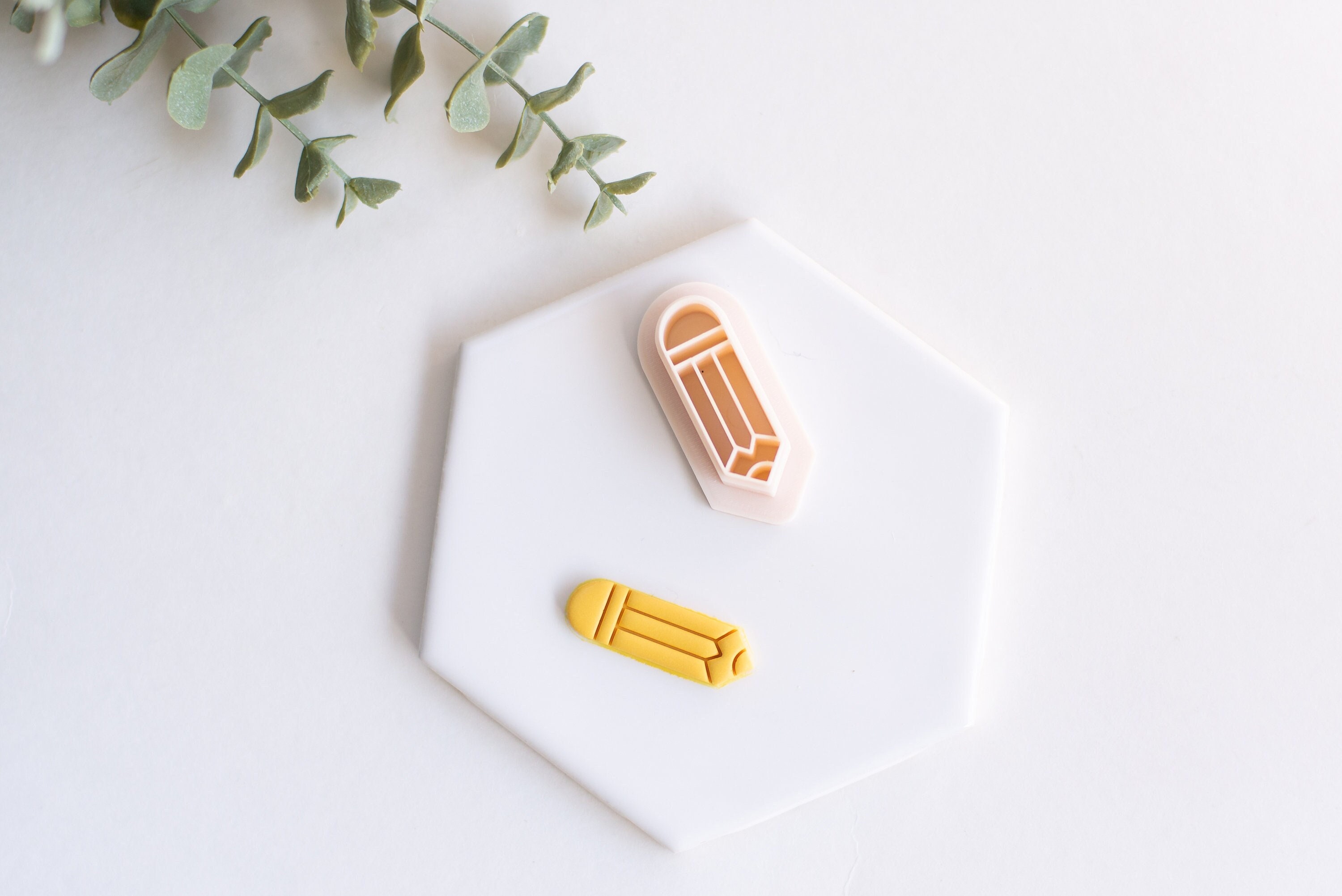 Pencil Clay Cutter Teacher Clay Cutters Back to School - Etsy