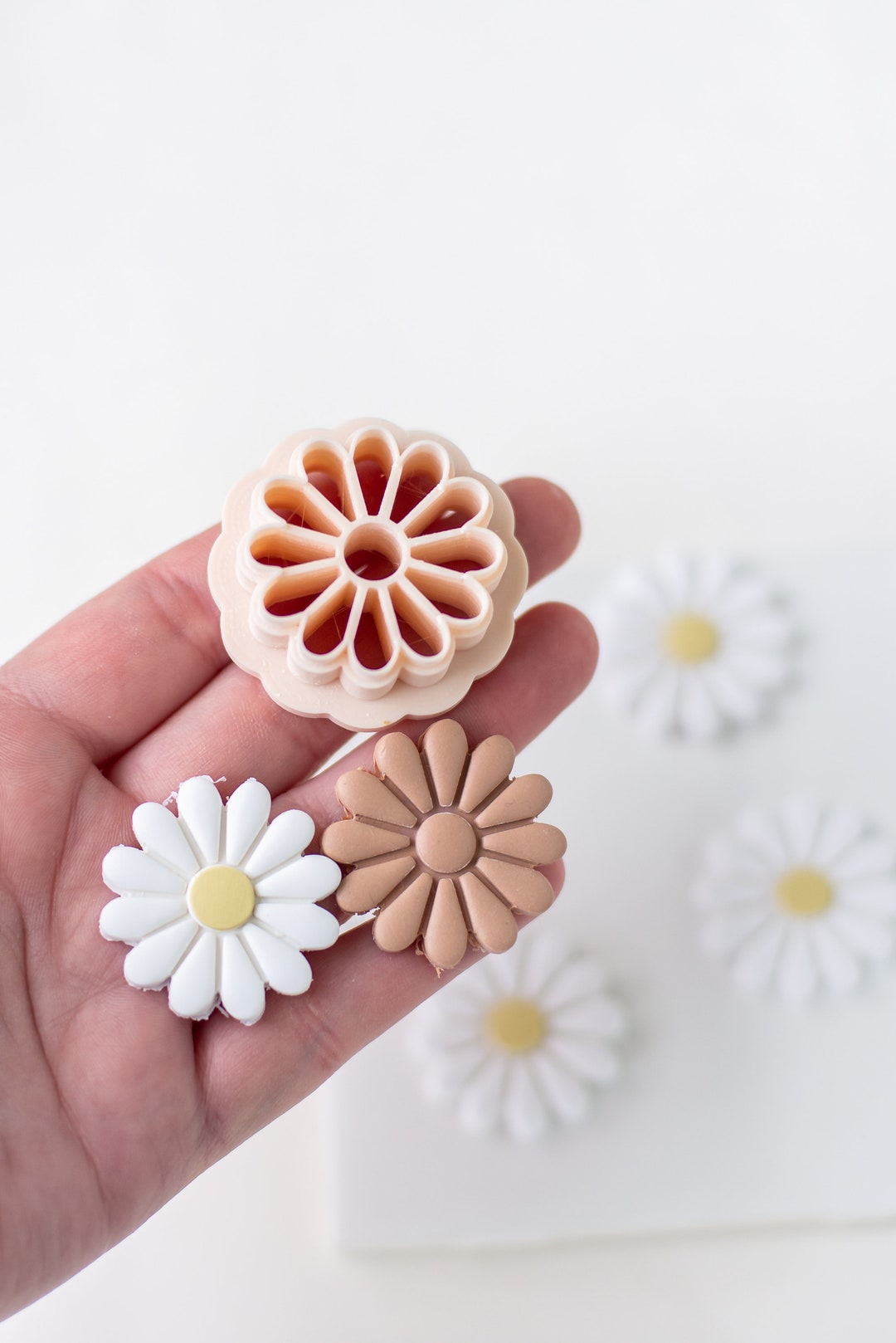 Daisy Clay Cutter | Daisy Cutter | Flower Cutter Clay | Floral Clay ...