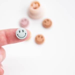 Smiley Face Clay CUTTER | Smiley Face Cutter Polymer Clay | Smiley Face ...