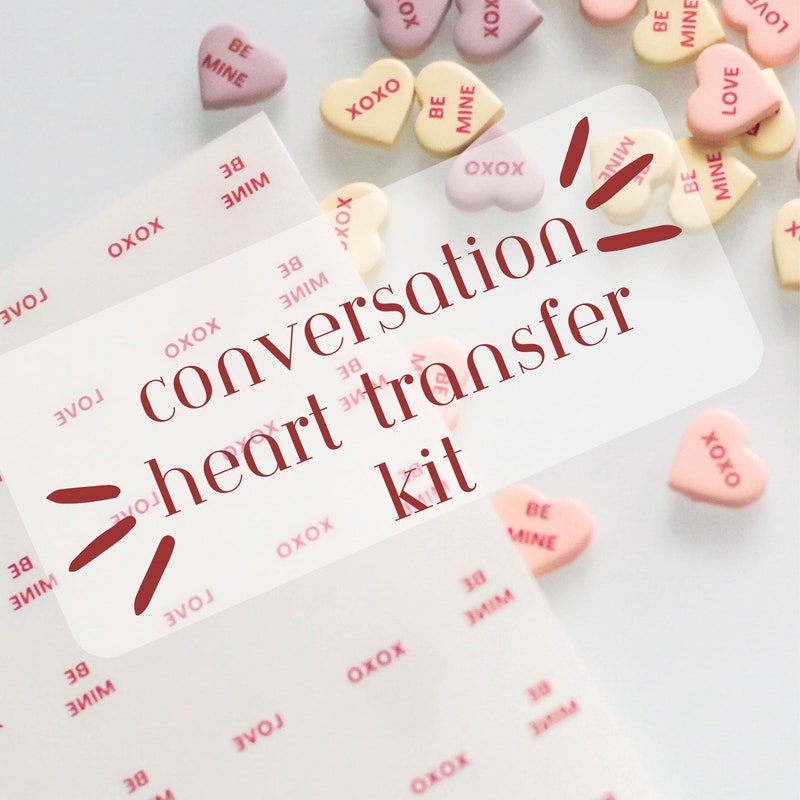 Conversation Heart - Etsy