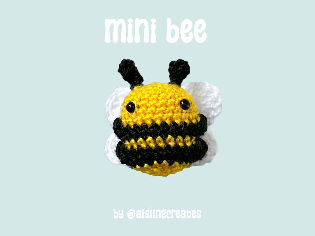 Mini Bee Crochet Amigurumi Pattern | Pdf Pattern Only - Etsy