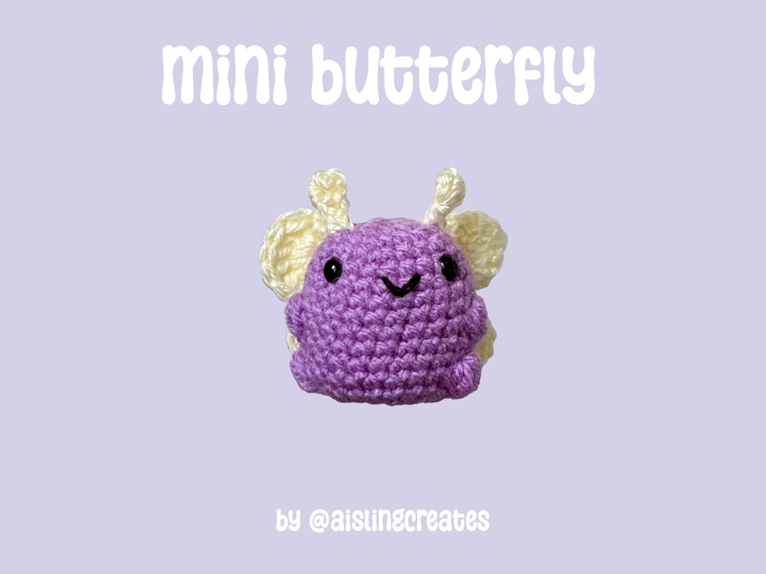 Mini Butterfly Crochet Amigurumi Pattern | Pdf Pattern Only - Etsy