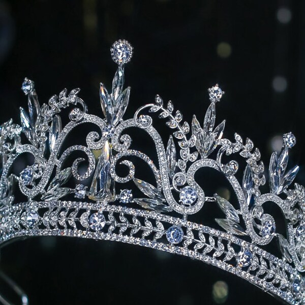 Tall Bridal Crown - Etsy