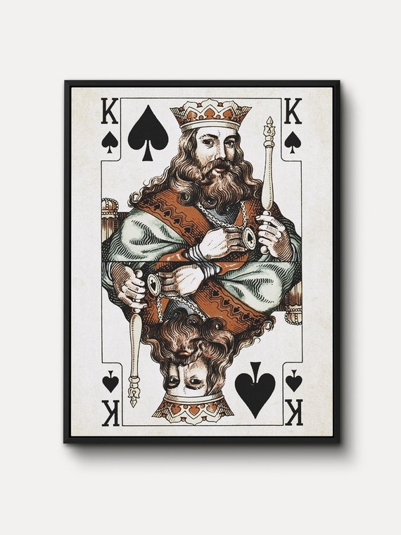 King Playing Card Designs King Of Cards Playing Cards