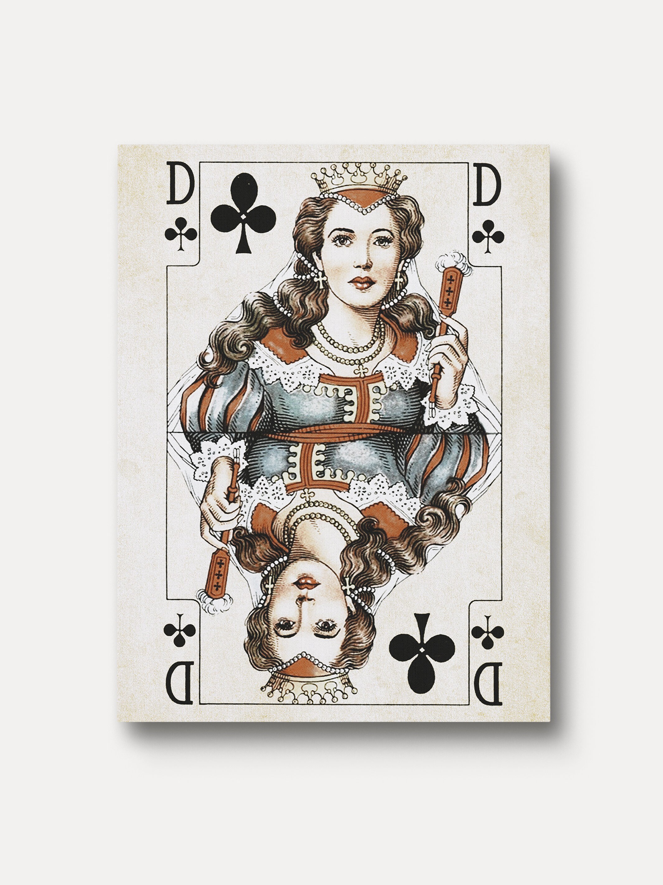 Queen Of Clubs Art