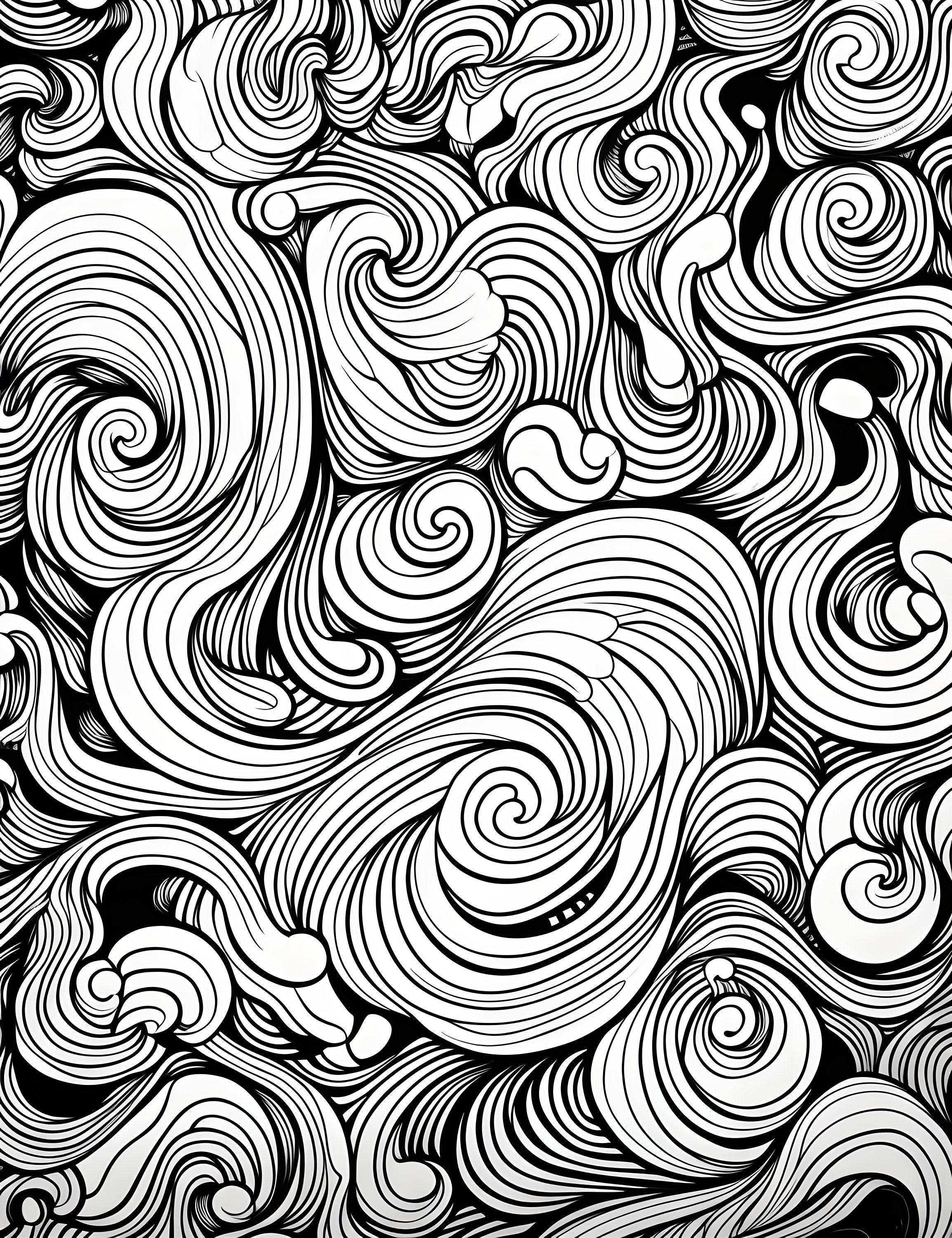 40 Printable Adult Coloring Pages - Hi-res Psychedelic Art - Etsy Canada