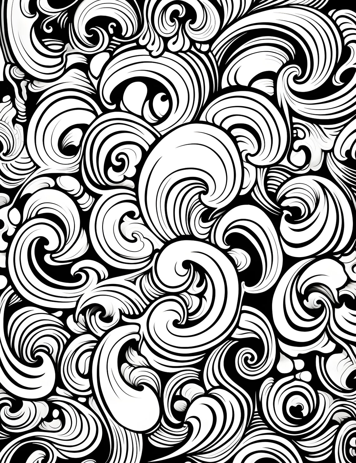 40 Printable Adult Coloring Pages Hi-res Psychedelic Art - Etsy Canada