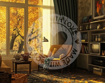 Modern Home Office Virtual Background for Microsoft Teams Zoom Webex ...