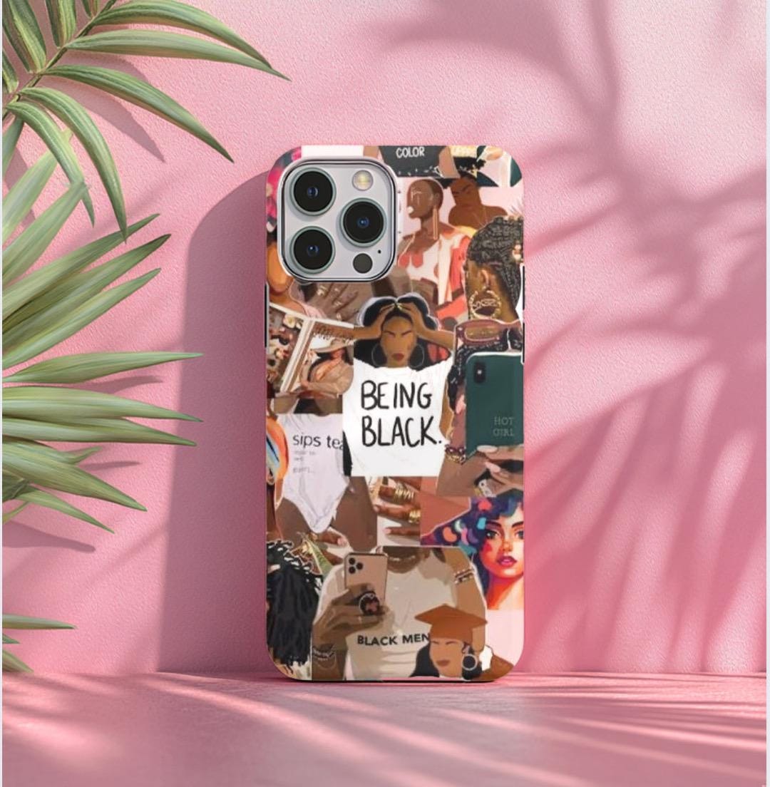 Black Women Collage Phone Case | Afro Art, Magsafe Compatible - Etsy