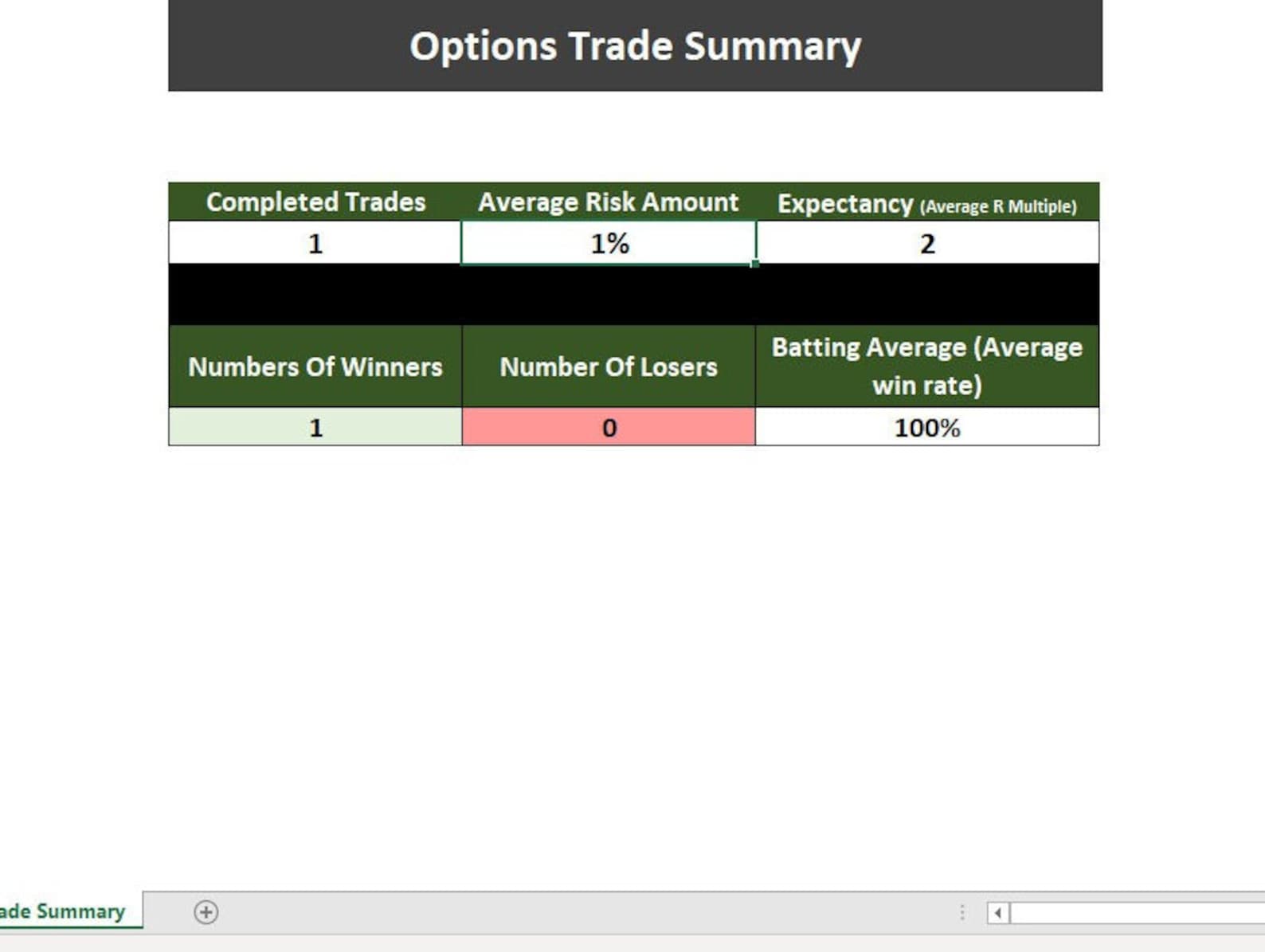 2025 Options Trading Journal W/ Custom Built in Calculations - Etsy