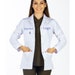SHORT Lab Coat Embroidered Medical Lab Coat Personalized Lab - Etsy