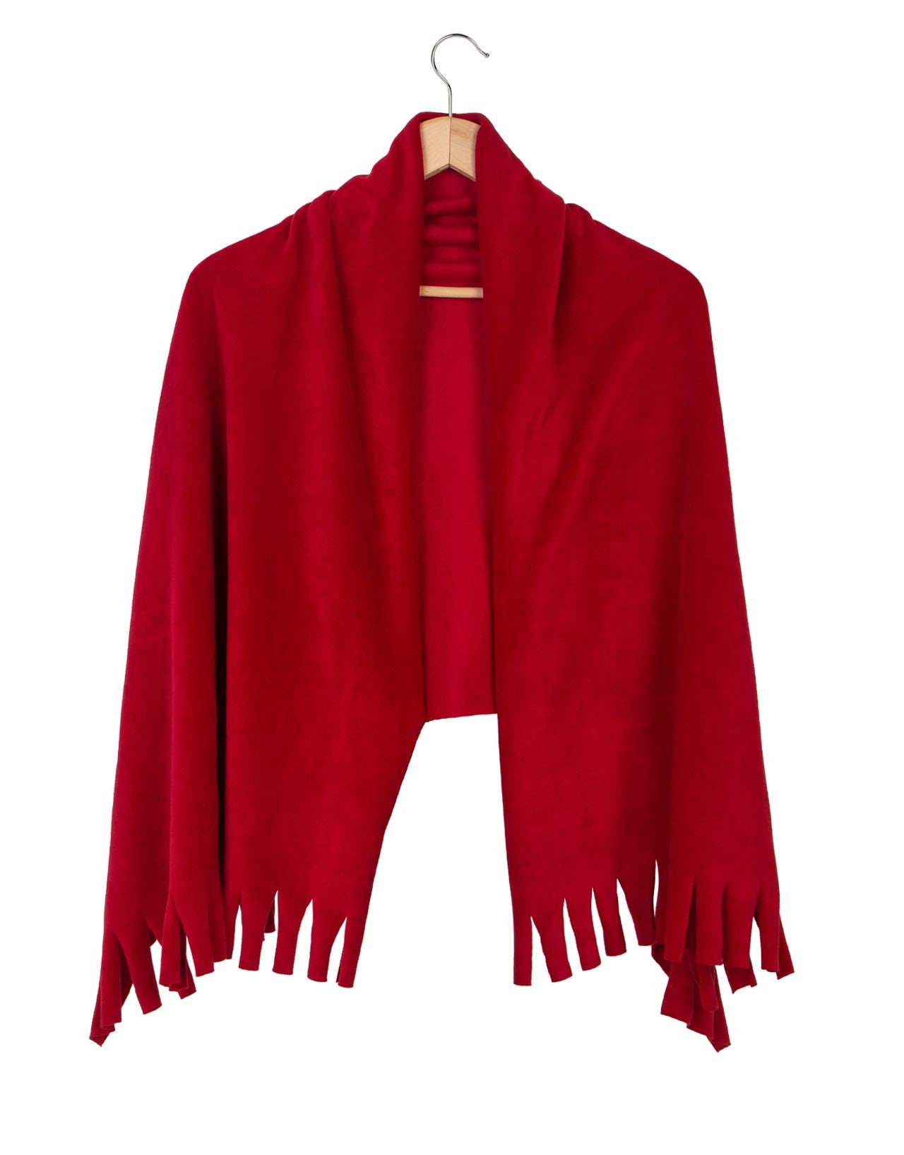 Logo Branded , Wrap, Poncho, Cape, Wearable Blanket, Shawl-fringe-anti ...