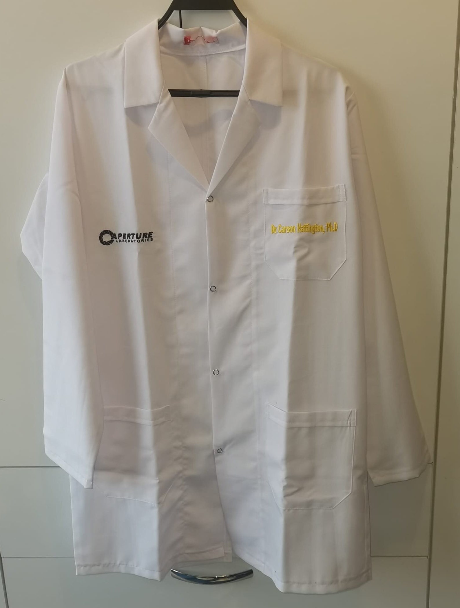Personalized Logo Embroidered Lab Coats,embroider Your Logo and Name ...