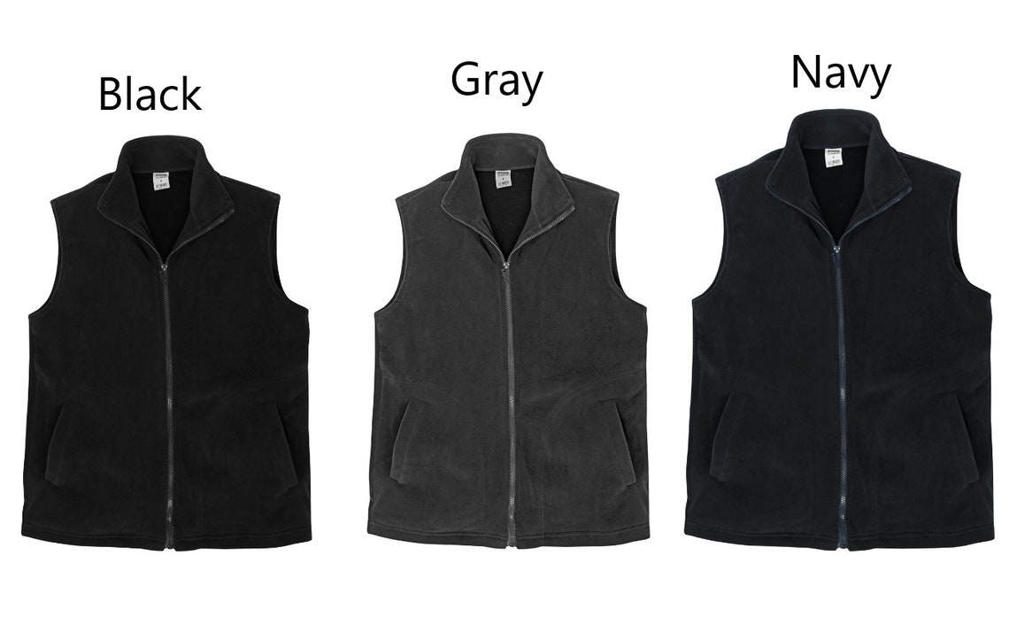 Personalized Medical Jacket Fleece Vest for Unisex Custom Gift for ...