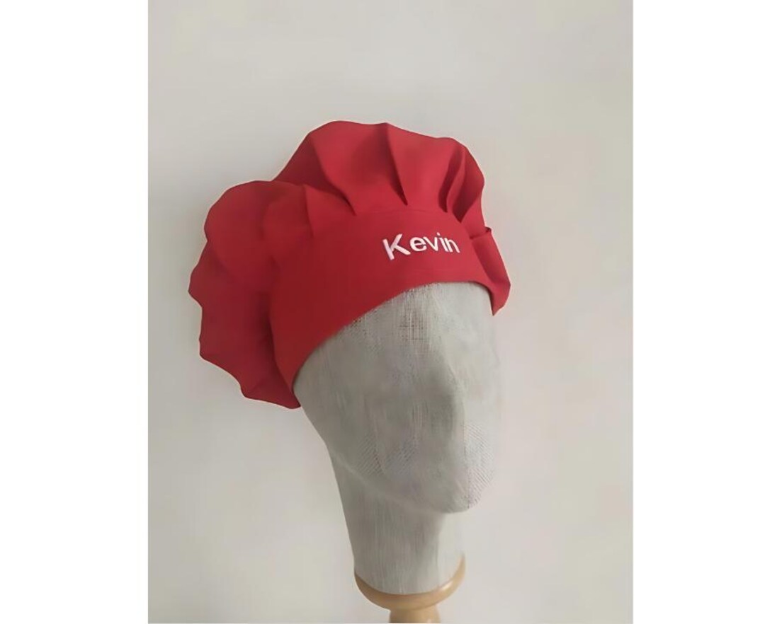 Custom Chef Hat - Personalize With Any Name - Adjustable Kitchen ...