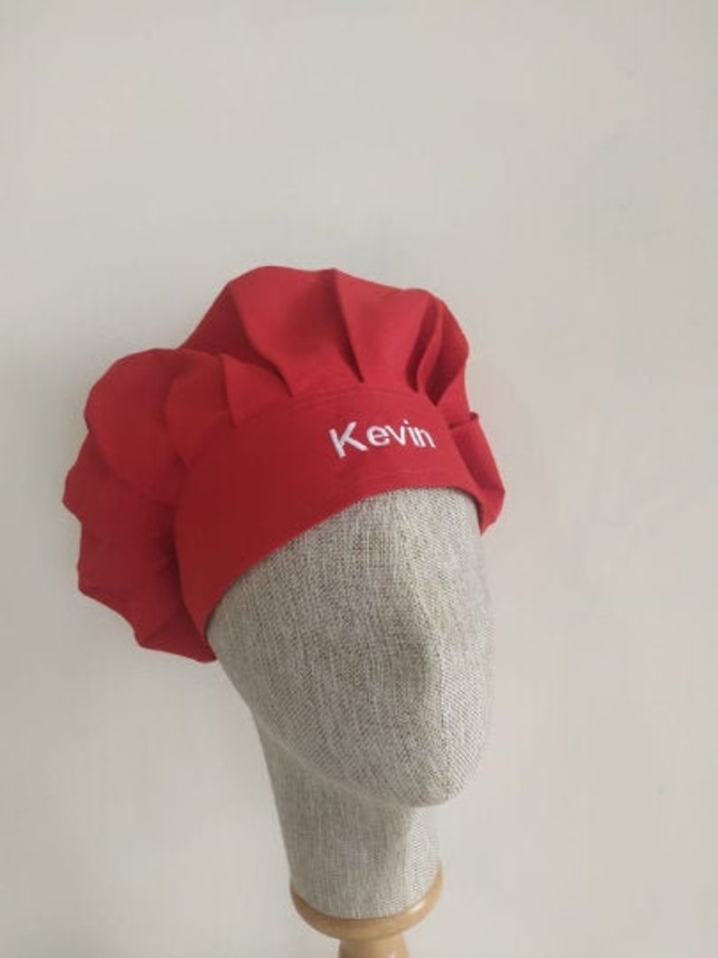 Custom Chef Hat Personalize With Any Name Adjustable - Etsy