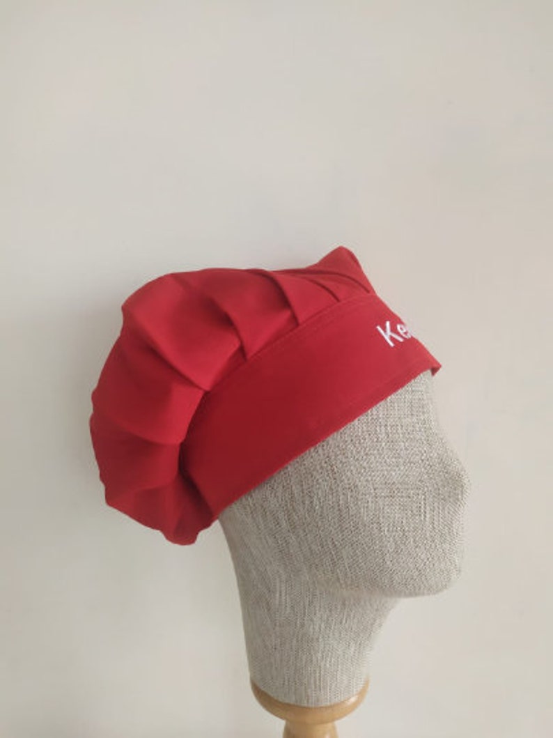 Custom Chef Hat Personalize With Any Name Adjustable - Etsy