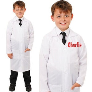 Personalized Monogrammed Kids' Doctor Coat,child's Doctor Coat,toddler ...