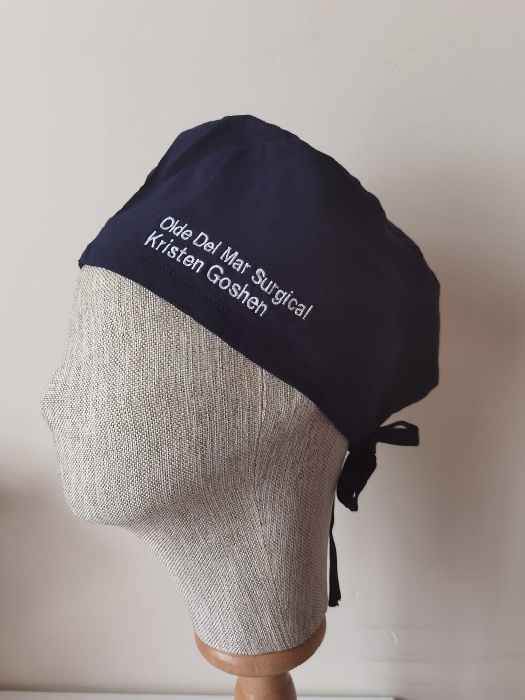 Personalized Embroidered Scrub Cap - Custom Text Scrub Cap - Custom ...