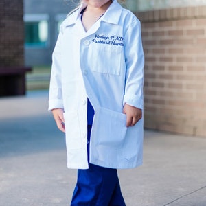 Personalized Monogrammed Kids' Doctor Coat,child's Doctor Coat,toddler ...