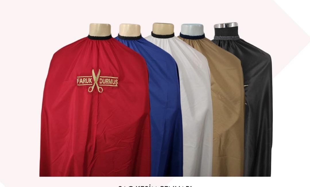 Personalised YOUR LOGO Salon/barber Waterproof Gowns,hairdresser,hair ...