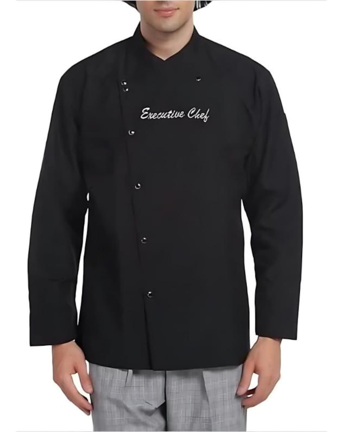 Executive Chef Embroidered Coats,custom Chef's Jacket,coat Chef Cook ...