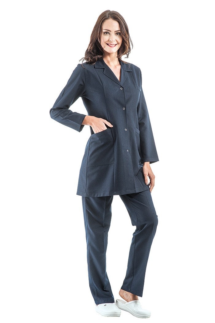 Missy Lilac Lab Coat lab Coatsembroidered Personalized Lab | Etsy