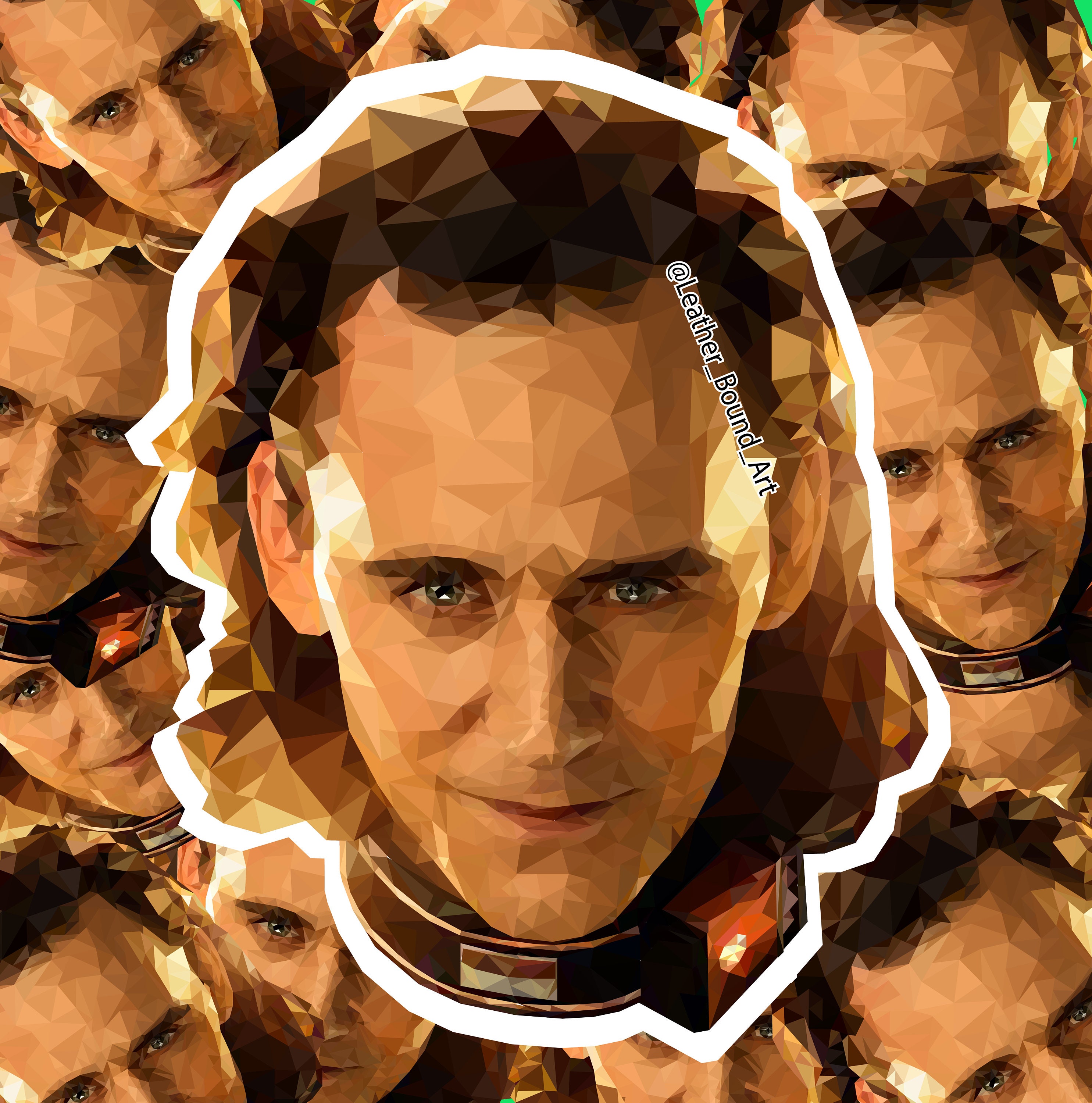 Geometric TVA Loki With Collar Sticker - Etsy