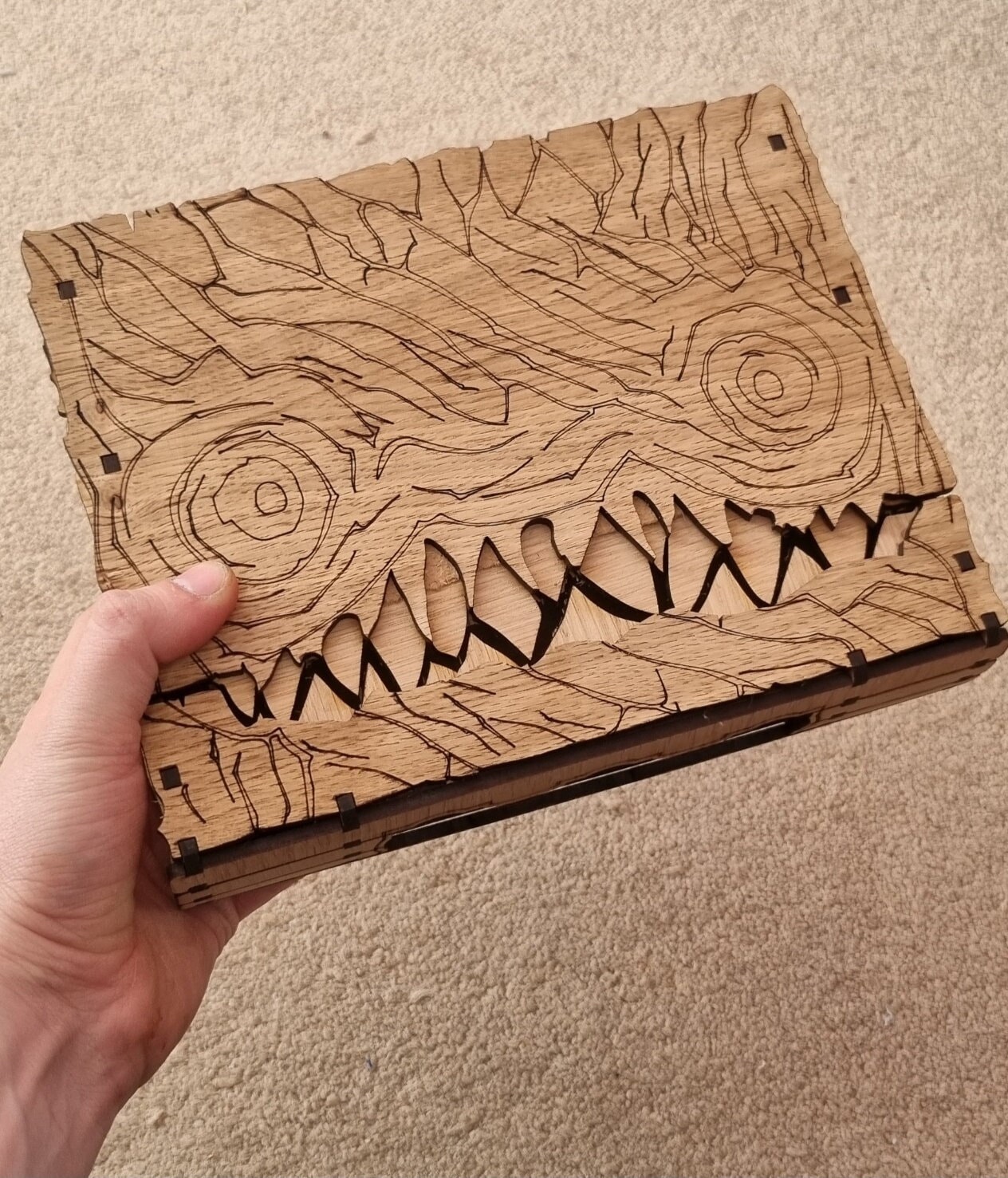 Deluxe Monster Book Card Box - Etsy UK