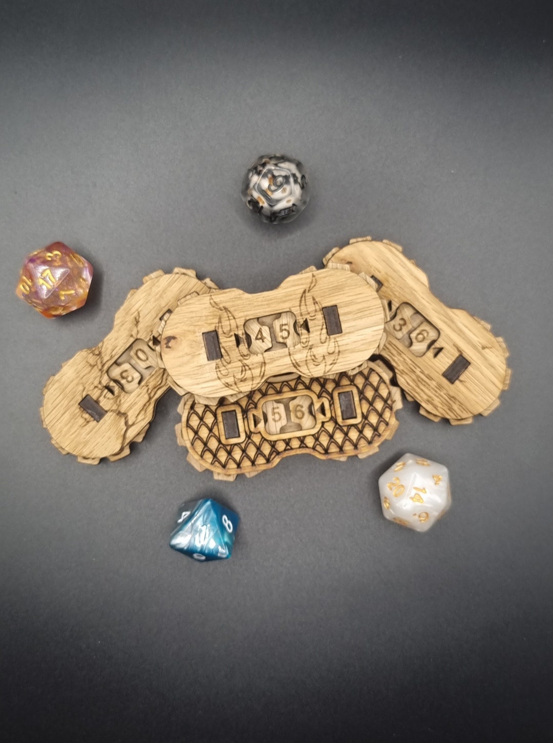 Hit Point Counter for Magic the Gathering, DND Score Tracking, Gaming ...