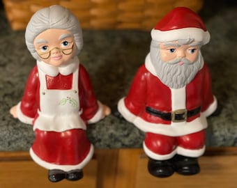 Mr Mrs Claus Statue - Etsy