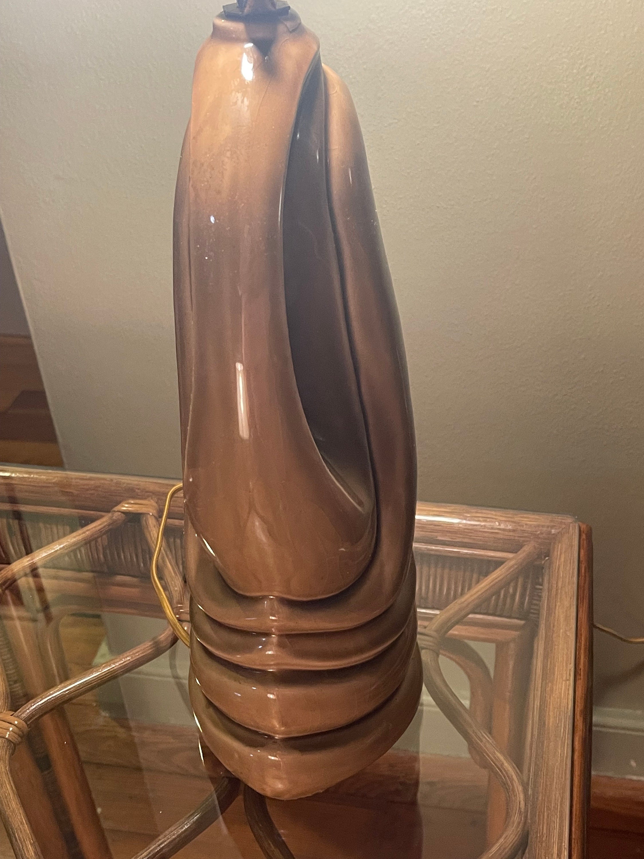 Vintage Mcm Ceramic Table Lamp - Etsy