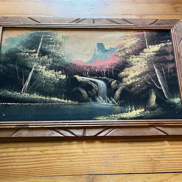 Black Velvet Painting - Etsy